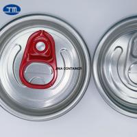China 12Oz Soda Pop Can Lids , 15-40N 5182 H19 Aluminum Pull Tabs for sale