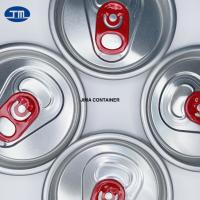 China 200 Sot Aluminum Drink Can Lids , SGS Dia50mm Soda Can Caps for sale