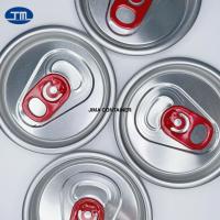 China 200 Sot Aluminum Drink Can Lids , SGS Dia50mm Soda Can Caps for sale