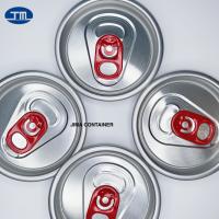 China 200 Sot Aluminum Drink Can Lids , SGS Dia50mm Soda Can Caps for sale