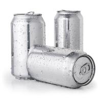 China Printed Aluminum 12 Oz Brite Cans 355ml Hot Filling With Lid 202# for sale
