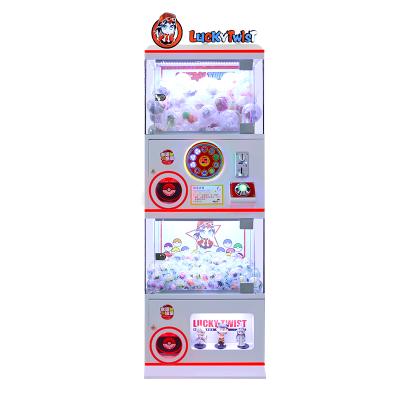 China New Designed Coin Operated Metal Machine Interactive Lucky Drop Capsule Toys Games Vending Vendor Amusement for sale