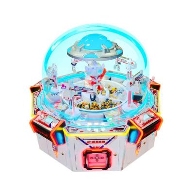 China Ultraman Cute Claw Machine  5-Player Parent-Child Arcade Prize Crane for sale