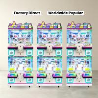 China Arcade Games Small Doll Claw Crane Machine Retail Amusement Park Vending Equipment Stuffed Animal Catcher Indoor Customizable for sale