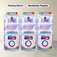 China Commercial Coin Operated Mini Prize Gift Clip Lollipop Clipping Machine Clip Prize Machine Clamp Game Machine for Game Zone for sale