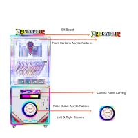 China Commercial Coin Operated Mini Prize Gift Clip Lollipop Clipping Machine Clip Prize Machine Clamp Game Machine for Game Zone for sale