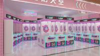 China Commercial Coin Operated Mini Prize Gift Clip Lollipop Clipping Machine Clip Prize Machine Clamp Game Machine for Game Zone for sale