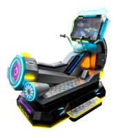 China Commercial Neon Light Dynamic Battle Rowing Boat Racing Simulator Motion Arcade Speed Racing Game Machine Coin Operated Indoor Entertainment Equipment For Shopping Mall Indoor Game Center for sale