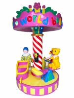 China 400W Power Source 12 Seats Customizable Design Carousel Ride Merry-Go-Round for Kids for sale