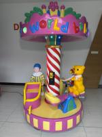 China 400W Power Source 12 Seats Customizable Design Carousel Ride Merry-Go-Round for Kids for sale