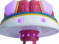 China Indoor Amusement Park 3 Seats Merry Go Round with 400W Power and Customizable Design Mini Carousel Ride for sale