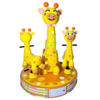 China Indoor Amusement Park Kids Carousel Ride Merry Go Round Carousel 3 Seats Mini Carousel for Sale for sale