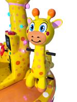 China Indoor Amusement Park Kids Carousel Ride Merry Go Round Carousel 3 Seats Mini Carousel for Sale for sale