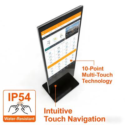 China LED Vertical Advertising Digital Screen , Wall Mounted Digital Advertising Screen for sale