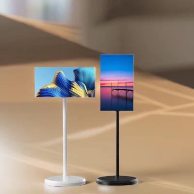 China Waterproof Rustproof Floor Standing Poster Display Flat Base Free Standing Digital Signage for sale