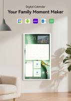 China USB Powered Digital Calendar with Voice Control and Multiple Date Formats for Efficient Time Management for sale