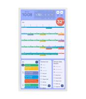 China Metal Casing Digital Calendar with Cloud Based Sync and Event Reminders for Smart Scheduling for sale