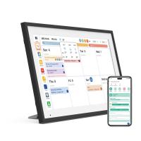 China Digital Wall Calendar with Wi-Fi and Bluetooth Connectivity, Cloud-Based Calendar Sync, and Weather Display and Photo Slideshow for sale