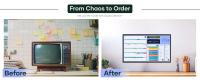 China Multiple Alarms Electronic Scheduling Calendar , Digital Touchscreen Calendar 300 Grams for sale