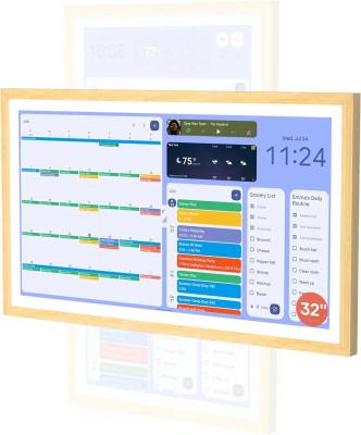 China Touchscreen Digital Interactive Calendar , Digital Smart Calendar Display for sale