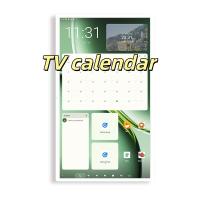 China Customized Digital Weather Display with Multiple Date Formats Weather Display and Voice Control Smart Wall Calendar for sale