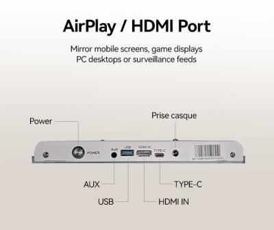 China 12-hour Or 24-hour Timeformat Digital Calendar Featuring Touchscreen Buttons and AUX Interface Designed for Time Display for sale