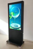 China Support Color 167M Vertical Digital Signage Floor Stand Mounting Options Original UHD IPS LCD With Grade A Plus Display Solution for sale