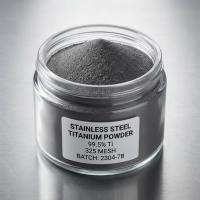 China Industrial Metal Powder with 10-100 Microns Particle Size, Ferromagnetic or Non-magnetic Properties, and Grades 441 and 553 for sale