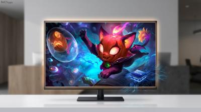 China 21.5 Inch QLED Smart Television Android 13 For Office Reception Displays for sale