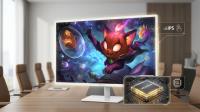 China 23.8 Inch 2K QLED Smart Television Android 13 For Conference Collaboration for sale