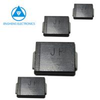 China SMCJ5.0A-SMCJ440A 1500W TVS Diode Transient Voltage Suppressors for Surge Suppression for sale