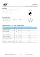 China MMBT3904 200mW NPN Plastic Encapsulate Transistors with NO LIGHT and SOT-23 Package for sale