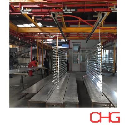 China Powder Coating Production Line for Aluminum Profiles Customized Spraying Equipment 120m/min Conveyor for sale