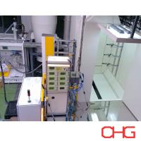 China Customized Powder Coating Line with PVC Spray Booth 300 Lux Lighting 6 Gun System for sale