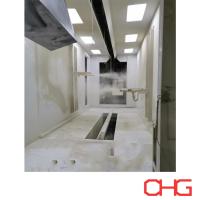 China Overhead Conveyor System Powder Coating Line for Customized Sheet Metal Parts for sale