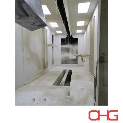 China Overhead Conveyor System Powder Coating Line for Customized Sheet Metal Parts for sale