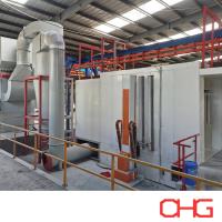 China Powder Coating Line Overhead Conveyor for Aluminum Profiles 100-6000mm for sale