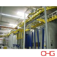 China PLC Control Industrial Powder Coating Equipment for Iron Electric Control Cabinets with 1.5m/min Process Speed and PP Spray Booths for sale