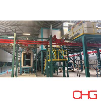 China Custom Electrophoretic Coating Line for Automotive Battery Boxes | KTL/EPD E-Coating Equipment with 6-Month Installation for sale
