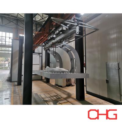 China Forging Conveyor System with Liquid Spray Painting Line 2 Ton Capacity for sale