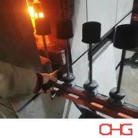 China Galvanized Sheet Oil Filter Housing Powder Coating Line with PP Spray Booth 120m/h for sale