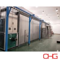 China Customized Glass Lubricant Spraying Painting Line with Conveyor System PLC Control Unit for Titanium Alloy Forging for sale