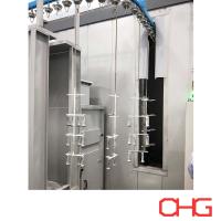 China Automatic Glass Lubricant Wet Paint Line with Conveyor System for Titanium Alloy Forging Protection for sale