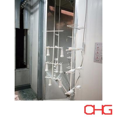 China Automatic Glass Lubricant Spraying Line for Titanium Forging with Conveyor System and Temperature Control for sale