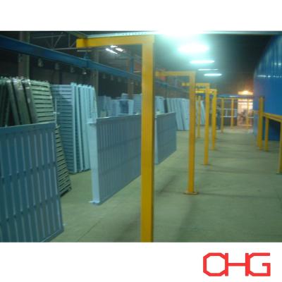 China Customized Powder Coating Line for Hospital Beds with Manual Electrostatic Spray Gun - 7-Step Process & Custom Design for sale