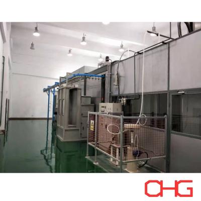 China Customized Glass Lubricant Spraying Painting Line with Conveyor System PLC Control Unit for Titanium Alloy Forging for sale