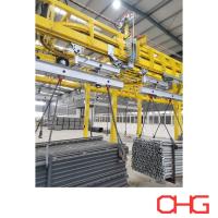 China Structural Parts Wet Painting Line with PLC Control, 2000kg Capacity and 0.5-3.0 m/min Adjustable Speed for sale