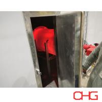 China Structural Parts Wet Painting Line with PLC Control, 2000kg Capacity and 0.5-3.0 m/min Adjustable Speed for sale