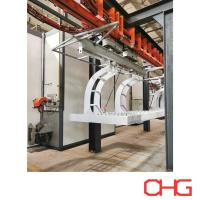 China Professional Automatic Glass Lubricant Spray Liquid Painting Line and Machinery for Forging Forging Industry Machinery for sale