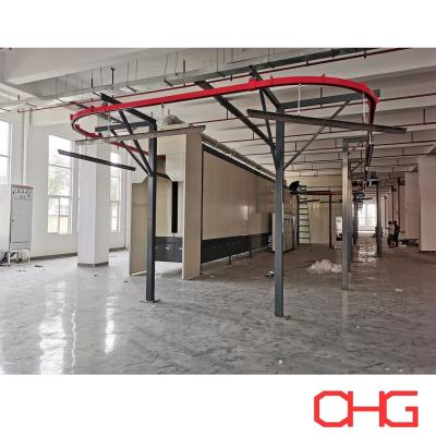 China Customized Powder Coating Production Line for Acrylic Boards Customized and PLC Control Unit for sale